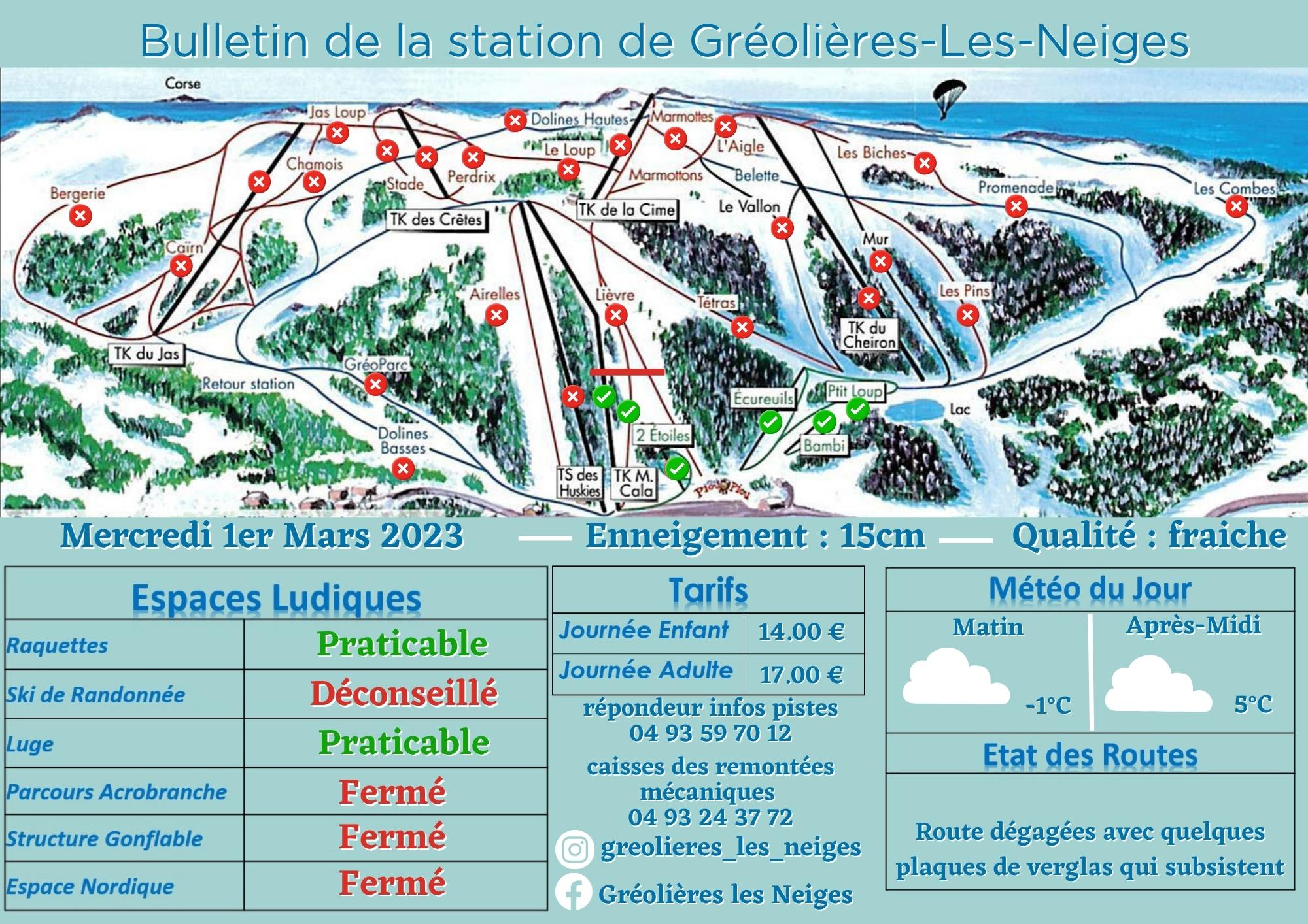 Station de ski de Gréolières-les-Neiges - Hiver